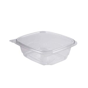 karat 12oz pet hinged deli container - 200 ct