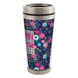 Gigi Too Cool to be Called Grandma Stainless Steel 16 oz Travel Mug with Lid