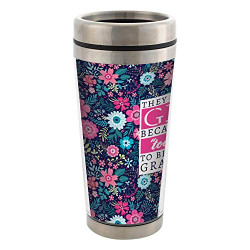 Gigi Too Cool to be Called Grandma Stainless Steel 16 oz Travel Mug with Lid