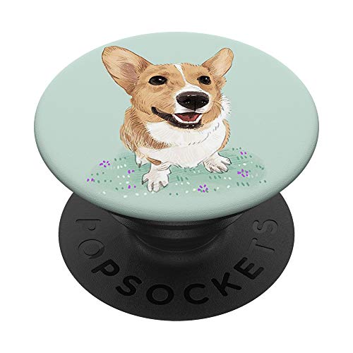 Corgi Dog PopSockets Grip Holder Stand PopSockets Grip and Stand for Phones and Tablets