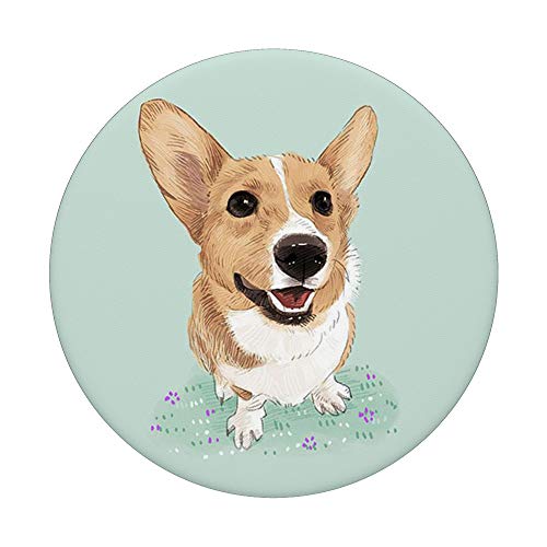 Corgi Dog PopSockets Grip Holder Stand PopSockets Grip and Stand for Phones and Tablets