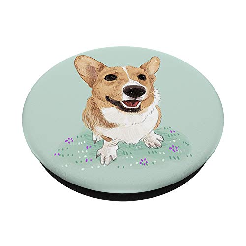 Corgi Dog PopSockets Grip Holder Stand PopSockets Grip and Stand for Phones and Tablets