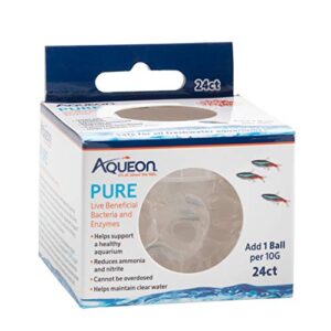 aqueon pure bacteria supplement - 24 pack (10 gallon)