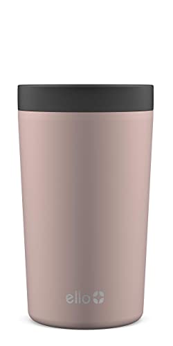 Ello Jones Stainless Steel Travel Coffee Mug - Travel Tea Mug, 11oz, Rosegold