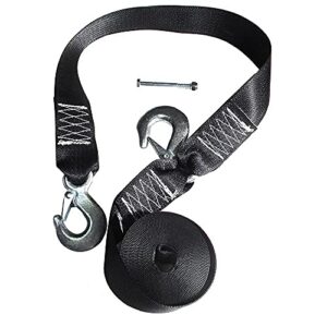 rod saver winch strap replacement w/safety strap - 20 [ws20s]