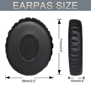 OE2 Replacement Ear pad Cushions Earpads Kit Compatible with Bose OE2 OE2i Soundtrue SoundLink On-Ear Headset Over-Ear Headphones (Black)