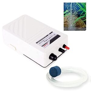 white battery oxygen pump aquarium, odowalker oxygen pump fish tank oxygen pump aquarium xilong dc800 silent battery air making machine