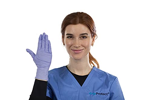 GripProtect Precise Nitrile Exam Gloves | 4 Mil | Chemo-Rated | (Large, 100)