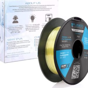 Fused Materials PVA 3D Printer Filament, 1.75mm, 0.5kg roll