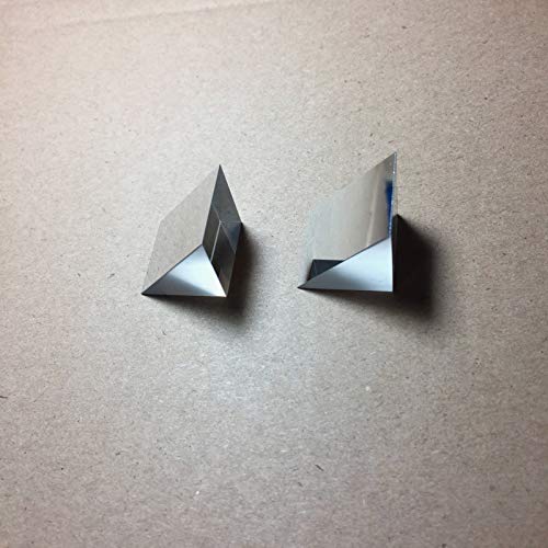 Optical Glass Right Angle Prism 0.78 Inches 2 PCS