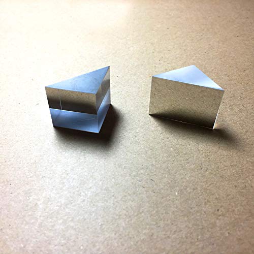 Optical Glass Right Angle Prism 0.78 Inches 2 PCS