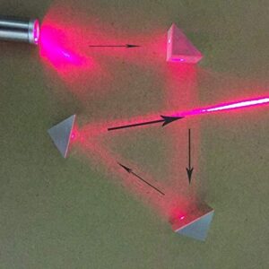 Optical Glass Right Angle Prism 0.78 Inches 2 PCS