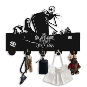 ysdesign the nightmare before christmas door hooks,coat hooks,key holder,key hanger for wall decor -unigue gift-20lb(max)