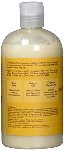 SHEA MOISTURE Raw Shea Butter Moisture Retention Shampoo, 13 Ounce