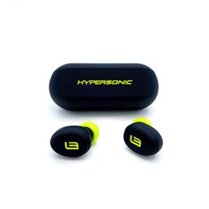 HyperSonic LITE - 3D Hyper Definition, Noise Isolation, in-Ear Headphones (Ultra Bass, Waterproof, One-Touch Volume Control, Built-in Mic) Updated for 2023