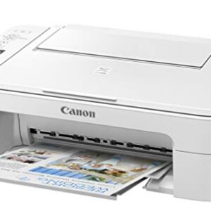 Canon Pixma TS3320 White, Works with Alexa