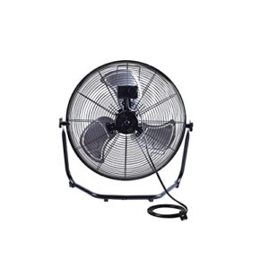 AmazonCommercial HVF20-SP Industrial Fan, 20", Black