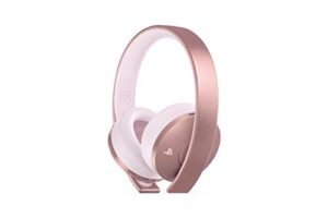 playstation gold wireless headset rose gold 4