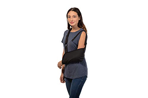 MAI Post Shoulder Surgery Shirts Premium | Easy Snaps on Shirt Sides and Full Arm Opening | Women Short Sleeve Shirt | Chemo Clothing | Soft Fabric | Dialysis Clothing Heather Blue | Adaptive Clothing