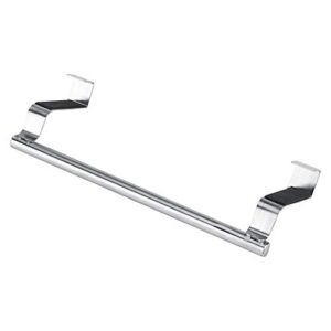 Towel Bar, Cabinet Drawer Towel Hanging Rack Storage Holder Over Door Hanger Towel Holder Over The Cabinet for Hotel Kitchen Bathroom(Short)