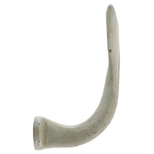 Whale Tail Wall Hook (Antique White)