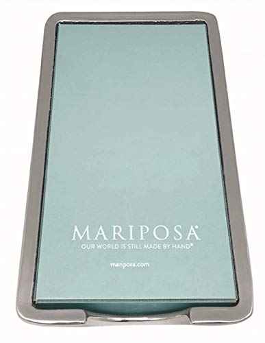 MARIPOSA Signature Guest Towel Holder, Silver