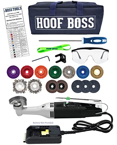 Trim-It-All Mobile Hoof Trimmer Set - Battery Powered – Requires 20 Volt Battery Not Included