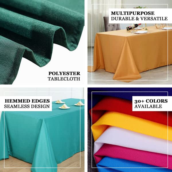 Efavormart 60x102 SAGE Wholesale Linens Rectangle Polyester Tablecloths Banquet Table Linen Wedding Party Restaurant Tablecloth