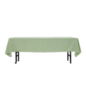 Efavormart 60x102 SAGE Wholesale Linens Rectangle Polyester Tablecloths Banquet Table Linen Wedding Party Restaurant Tablecloth