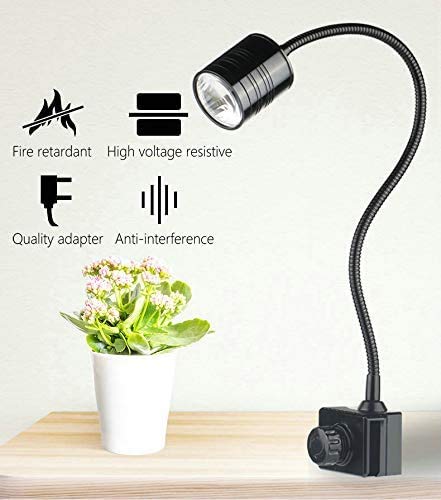 NILIPAL LED Aquarium Light - Freshwater Fish Tank Light Vivarium Terrarium Spotlight 3 Colors 3000K 4000K 6000K Cool Warm White for Planted Fish Tank (3 Colors)