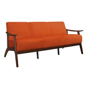 lexicon savry living room sofa, orange