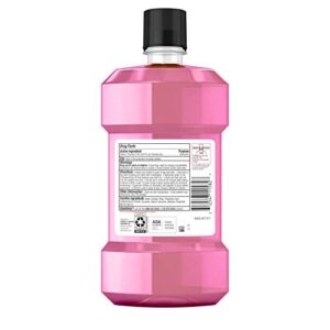 Listerine Smart Rinse Kids Fluoride Anticavity Mouthwash, Pink Lemonade Flavor, 500 mL (Pack of 2)