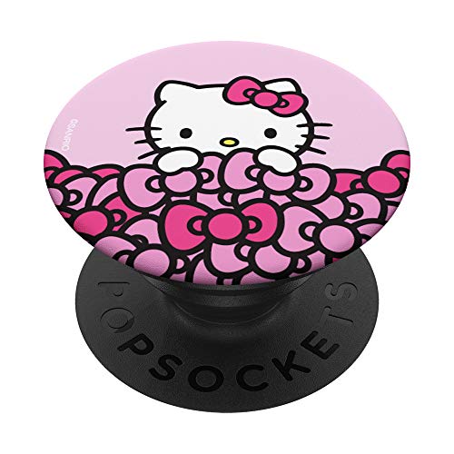 Hello Kitty Pink Bows PopSockets PopGrip: Swappable Grip for Phones & Tablets