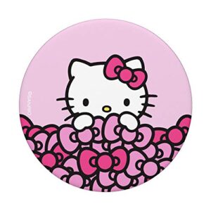 Hello Kitty Pink Bows PopSockets PopGrip: Swappable Grip for Phones & Tablets