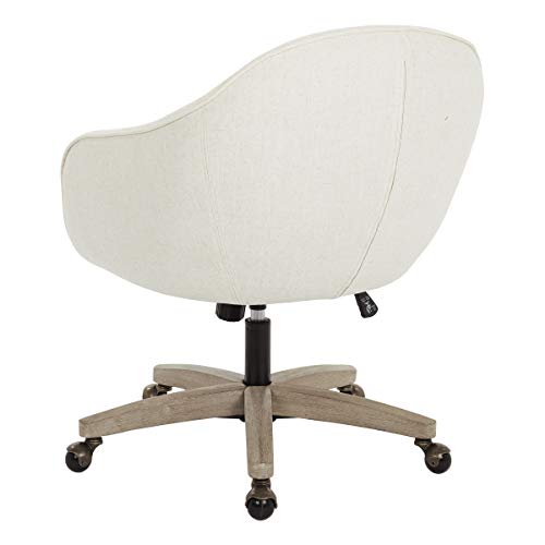 OSP Home Furnishings Nora Office Chair, Linen