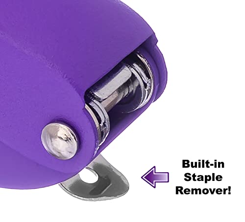 Aria-Plus Half-Strip Mini Stapler (Purple)