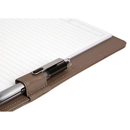 TUL® Discbound Notebook, Elements Collection, Junior Size, Narrow Ruled, 60 Sheets, Rose Gold/Pebbled