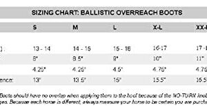 Professional's Choice Horse Equine Overreach Ballistic Spartan II Bell Boots White (Medium)