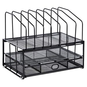 amazon basics mesh seven slot file organizer