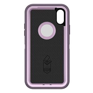 OtterBox Defender Series Case for iPhone X & iPhone Xs (ONLY), Case Only - Bulk Packaging - Purple Nebula (Winsome Orchid/Night Purple)