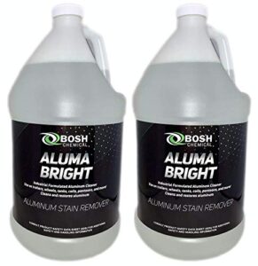 bosh chemical alumabright aluminum cleaner & brightener & restorer (2 gallon case)