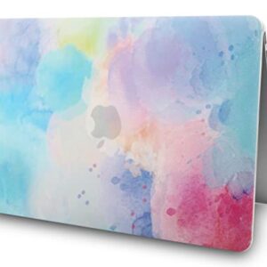 KECC Compatible with MacBook Pro 13 inch Case 2016-2020 Release A2159 A1989 A1706 A1708 Touch Bar Plastic Hard Shell + Keyboard Cover + Sleeve + Screen Protector (Rainbow Mist 2)