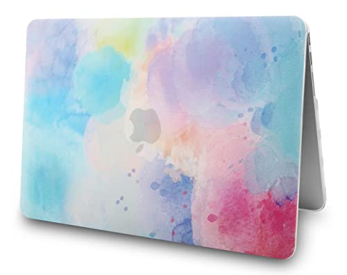 KECC Compatible with MacBook Pro 13 inch Case 2016-2020 Release A2159 A1989 A1706 A1708 Touch Bar Plastic Hard Shell + Keyboard Cover + Sleeve + Screen Protector (Rainbow Mist 2)