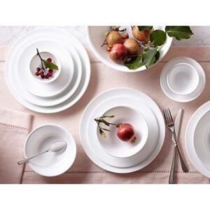 Corelle Winter Frost White, Chip Resistant, 50-Piece Dinnerware Set