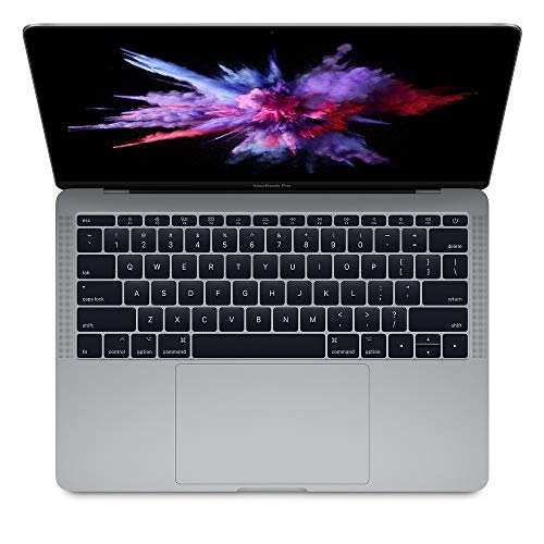 Apple 13.3" MacBook Pro (Mid 2017), 227ppi Retina Display, Intel Core i5 2.3GHz, 128GB PCIe SSD, 8GB DDR3, 802.11ac, Bluetooth, macOS Sierra, Space Gray (Renewed)