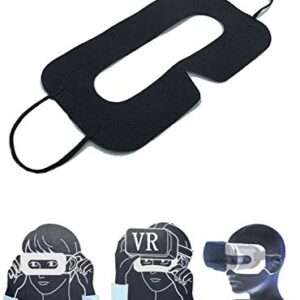 VR Mask 100pcs VR Experience Face Mask Sanitary Cloth Compatible VR Oculus Rift Playstation VR HTC Vive VR Goggle VR Box-Prevent Sweat and Dirt