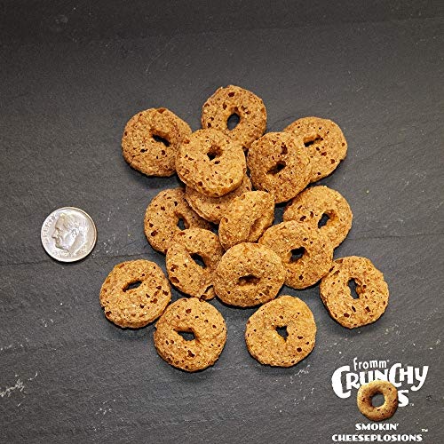 Fromm Crunchy O's Smokin CheesePlosions With Veggies Dog Treats 6 oz