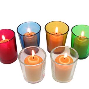 Beeswax Candle Works, 10-Hour Votives (Pack of 6) 100% USA Beeswax