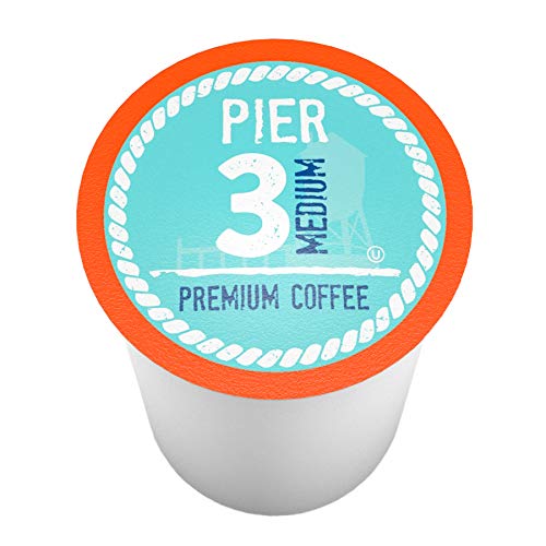 Pier 3 Coffee Pods Variety Pack, Compatible With 2.0 K Cup Brewers, 40Count