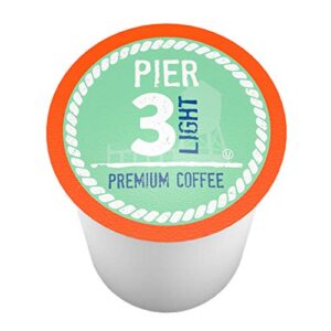 Pier 3 Coffee Pods Variety Pack, Compatible With 2.0 K Cup Brewers, 40Count